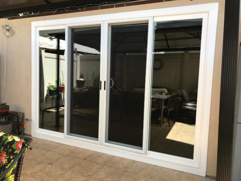 Four-Panel Sliding Glass Door in North Hollywood, CA - Projects