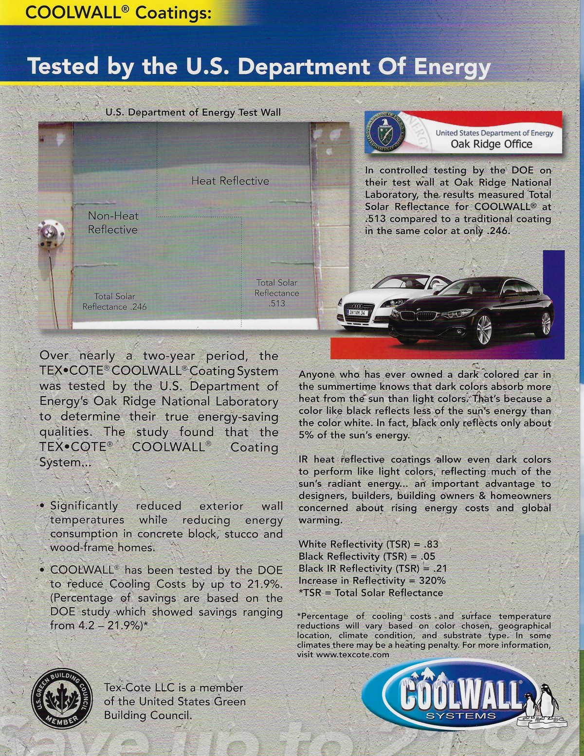 TexCote CoolWall Brochure - California Energy Contractors